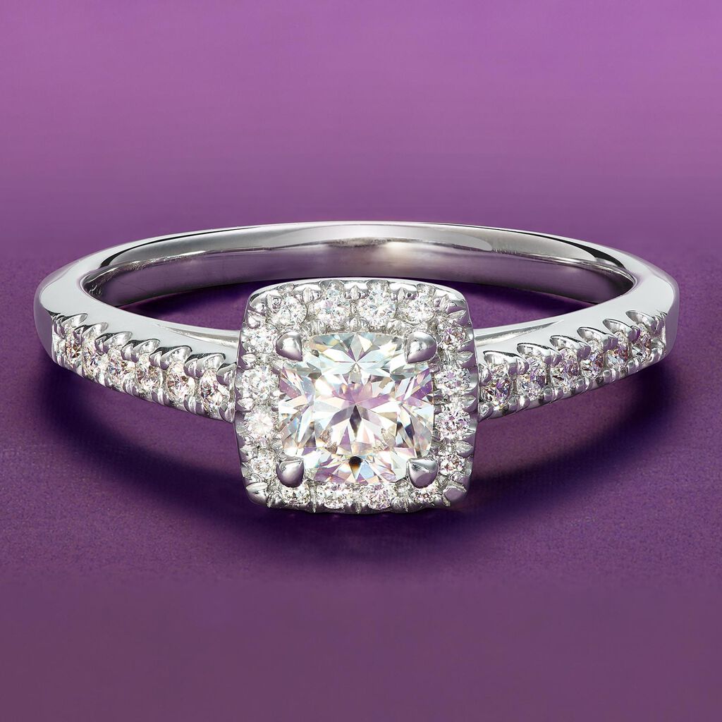 Halo Engagement Rings | Ben Bridge Jeweler