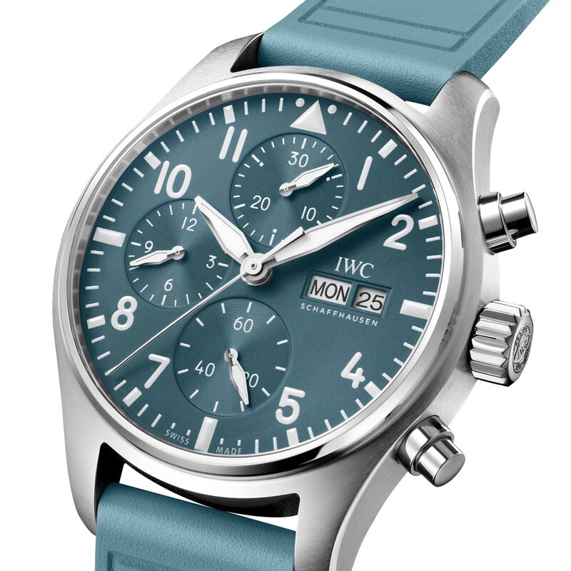 IWC Pilot's Watch Chronograph Blue Dial Watch, 41mm