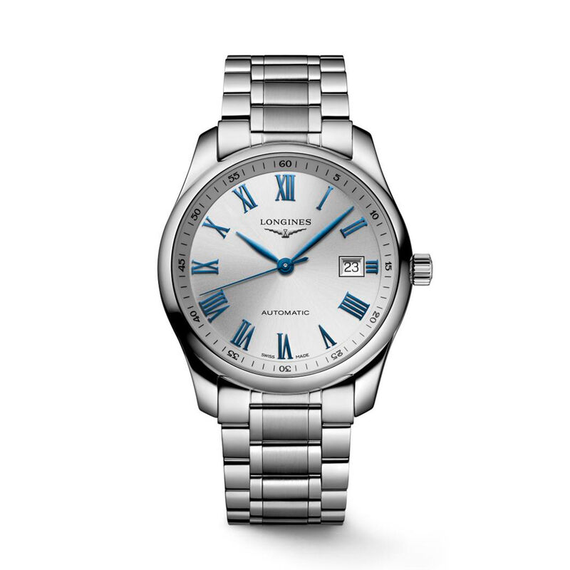 Longines Master Silver Dial Watch, 40mm