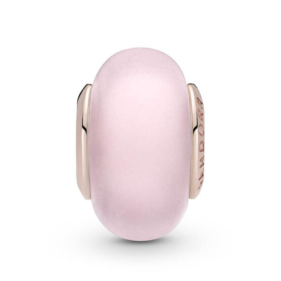 Pandora Matte Pink Murano Glass Charm - 789421C00 | Ben Bridge Jeweler