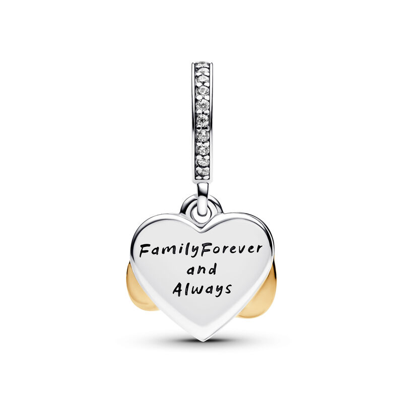 Pandora Sparkling Infinity Heart Dangle Charm