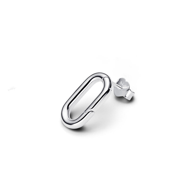 Pandora Sterling Silver Openable Link Stud Earring