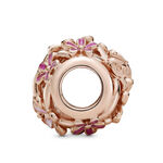 Pandora Openwork Pink Daisy Flower Enamel & CZ Charm - 788772C01 | Ben ...