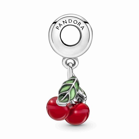 Pandora Asymmetrical Cherry Fruit Dangle Charm - 791583C01 | Ben Bridge ...