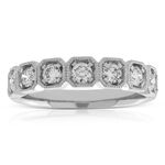 Milgrain Box Diamond Band 14K | Ben Bridge Jeweler