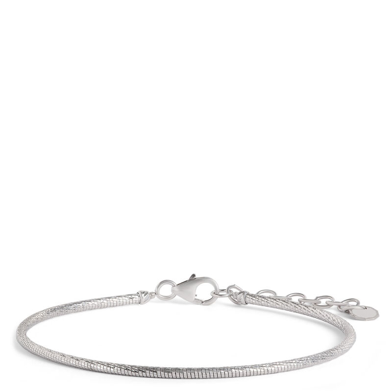 Flexy Wire 7-Inch Bracelet, 14k White Gold