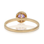 Bezel Set Round Amethyst Ring 14K | Ben Bridge Jeweler