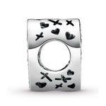 Pandora Sparkling Freehand CZ Heart Charm - 798692C01 | Ben Bridge Jeweler