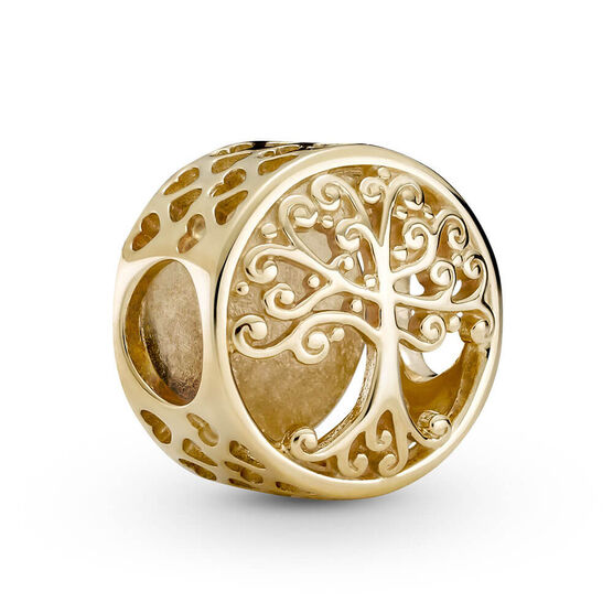Pandora Openwork Family Roots Charm 14K - 759132C00 | Ben Bridge Jeweler