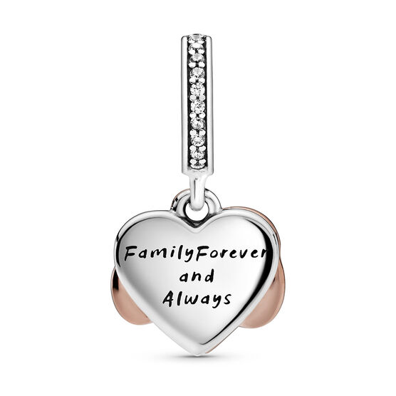Pandora Sparkling Infinity Heart Enamel & CZ Dangle Charm - 788878C01 ...