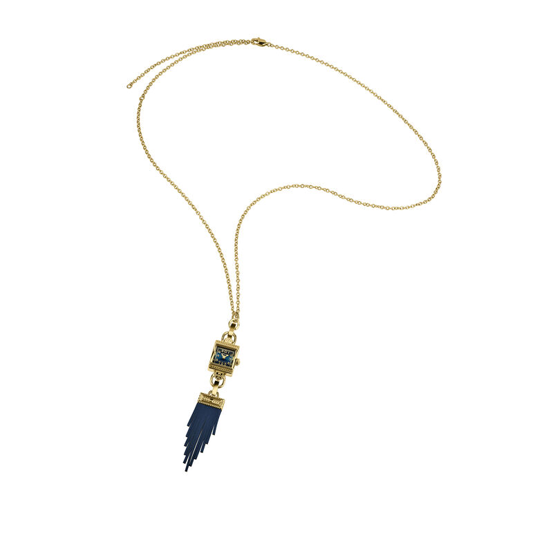 Hamilton American Classic Lady Hamilton Necklace Blue Dial Watch, 15mm ...