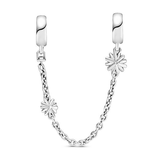 Pandora Daisy Flower CZ Safety Chain Charm - 798764C01-05 | Ben Bridge ...