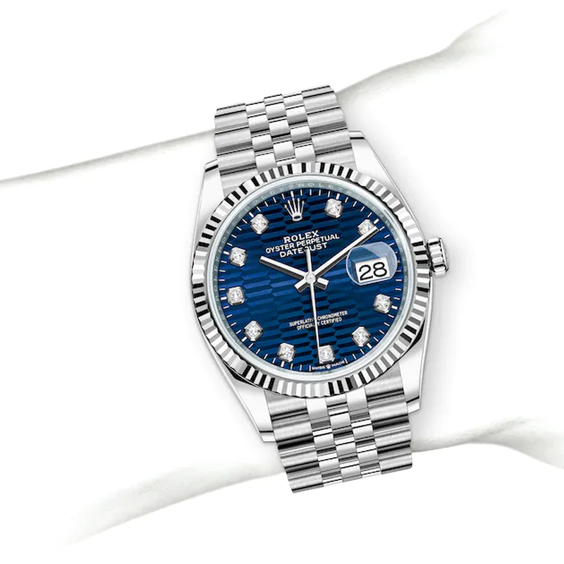 Rolex Datejust in Oystersteel, Oystersteel and gold, M126234-0057 | Ben ...