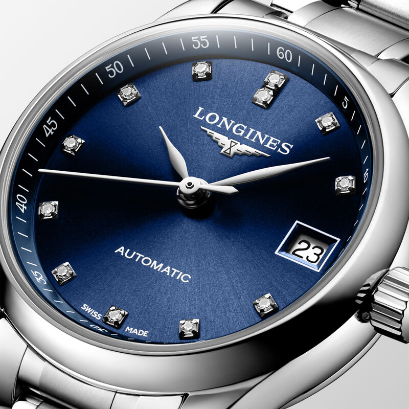 Longines Master Collection Sunray Blue Dial Watch, 25.5mm