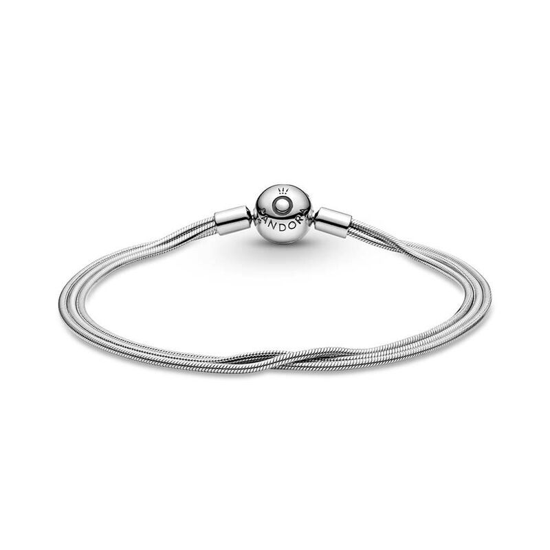 Pandora Moments Multi Snake Chain Bracelet