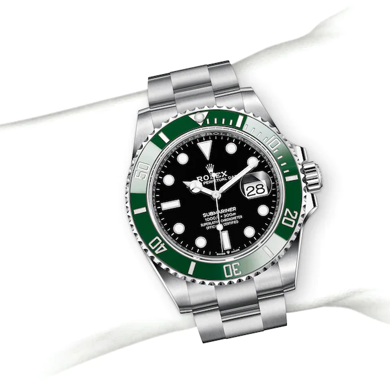 Rolex Submariner in Oystersteel, M126610LV-0002 | Ben Bridge