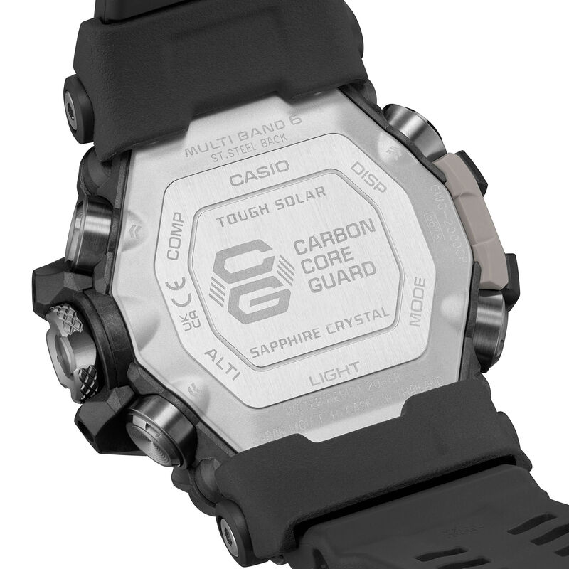 G-Shock Mudmaster ‘Cracked Mud’ Black Dial Watch, 54.4mm