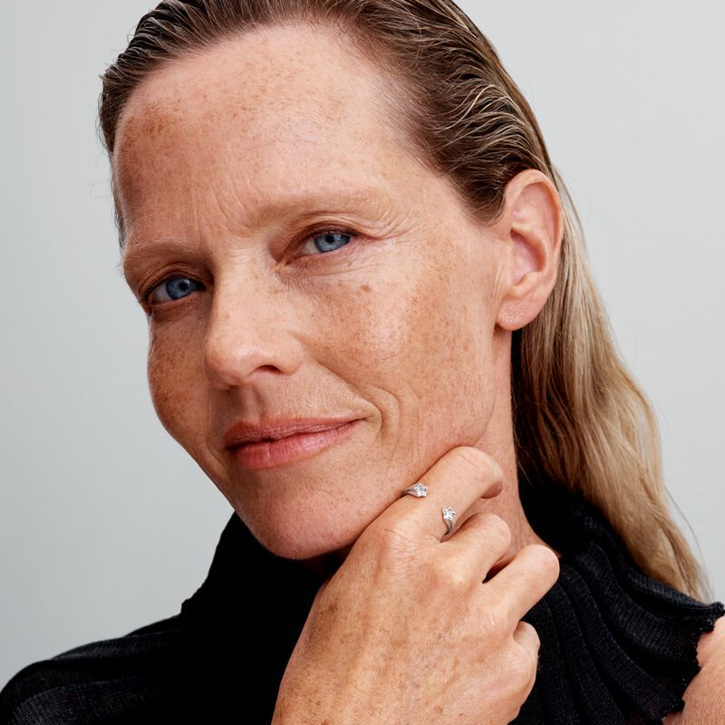 Pandora Shooting Stars Open Ring