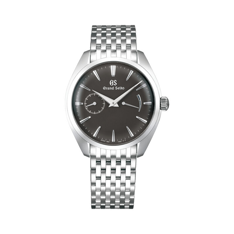 Grand Seiko Elegance Collection Watch Gray Dial Steel Bracelet, 39mm ...