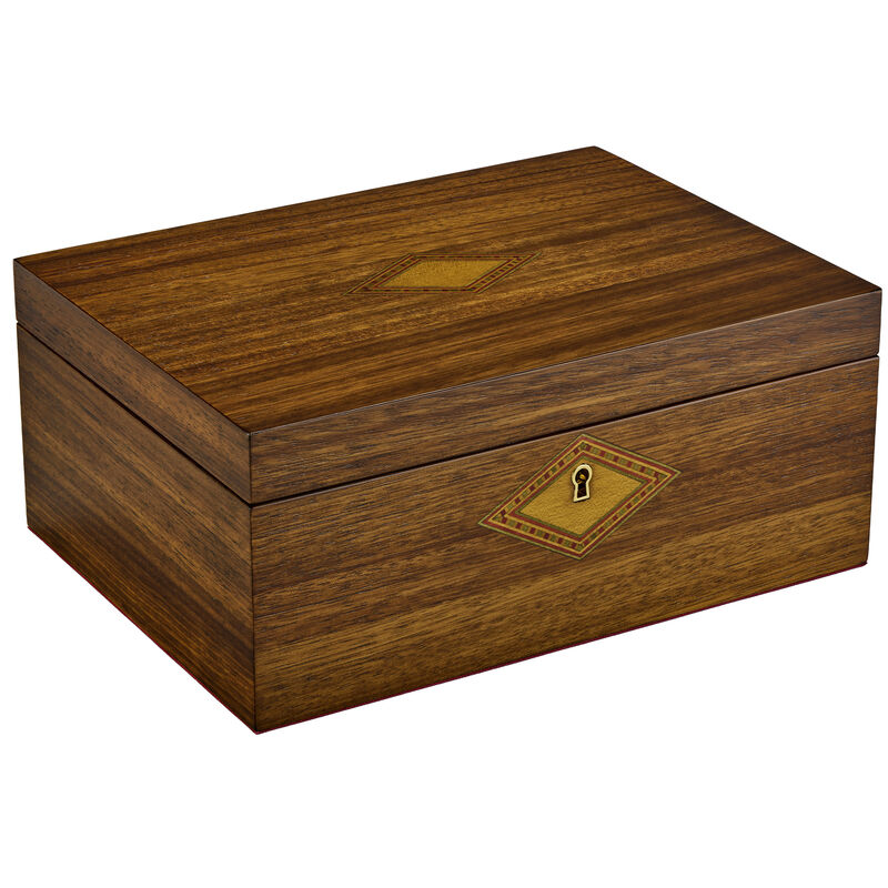 WOLF Ballet Musical Jewellery Box – Nutcracker Walnut Wood