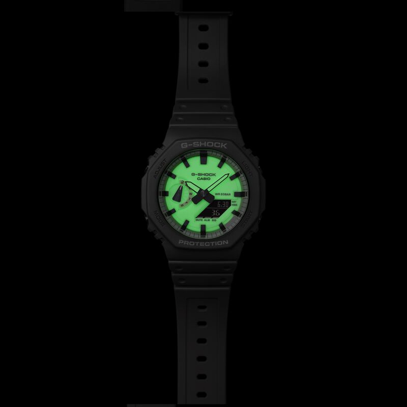 G-Shock Hidden Glow White Dial, 45mm