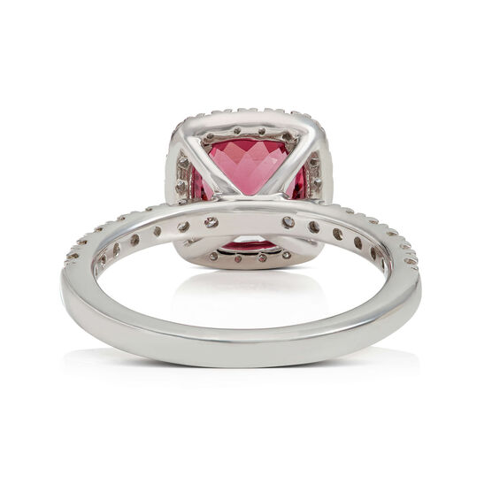 Cushion Pink Spinel & Diamond Ring 14K | Ben Bridge Jeweler