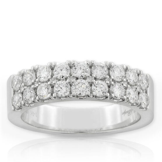 Two Row Diamond Ring 14K | Ben Bridge Jeweler