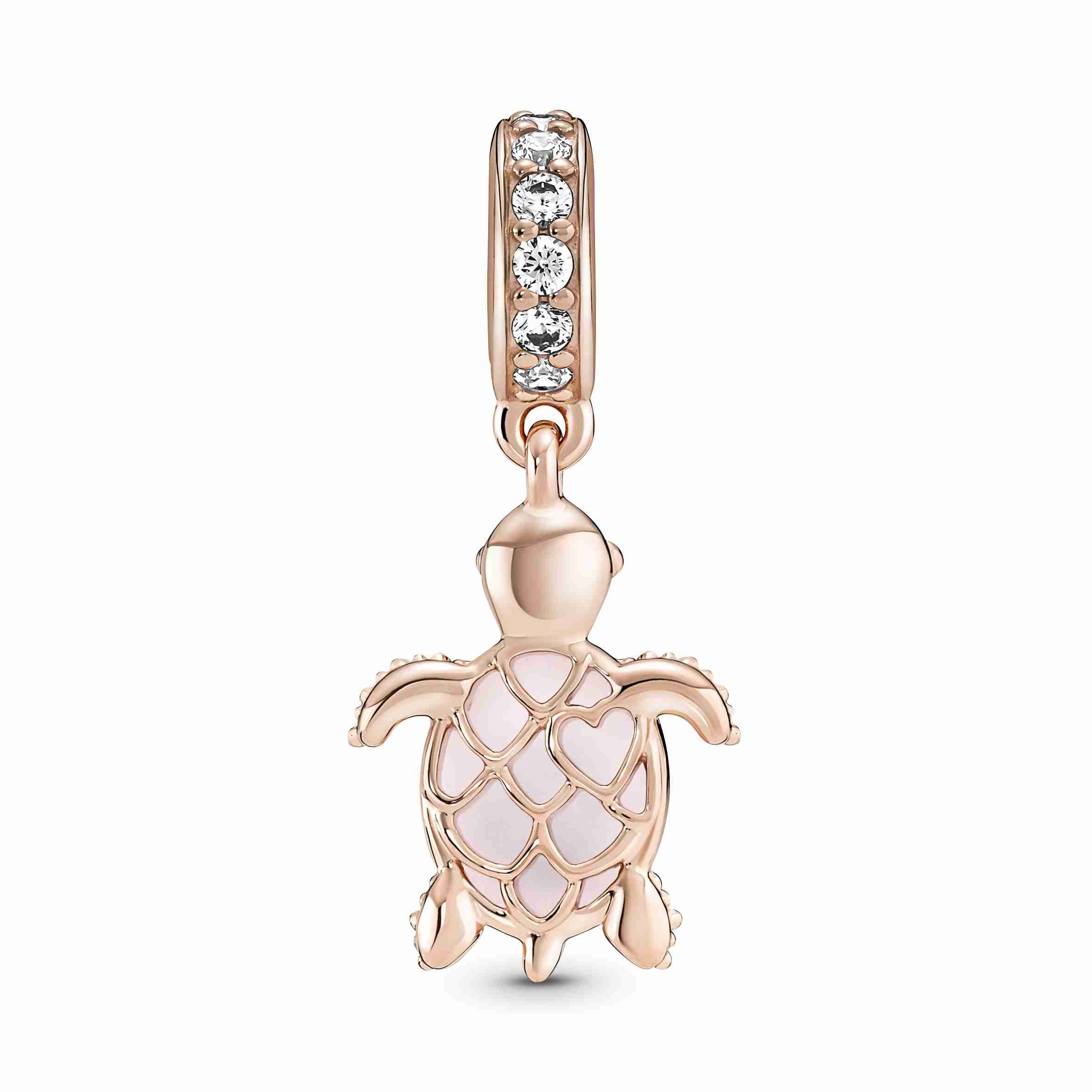 Pandora Murano Glass Pink Sea Turtle Dangle Charm - 788939C01 | Ben ...