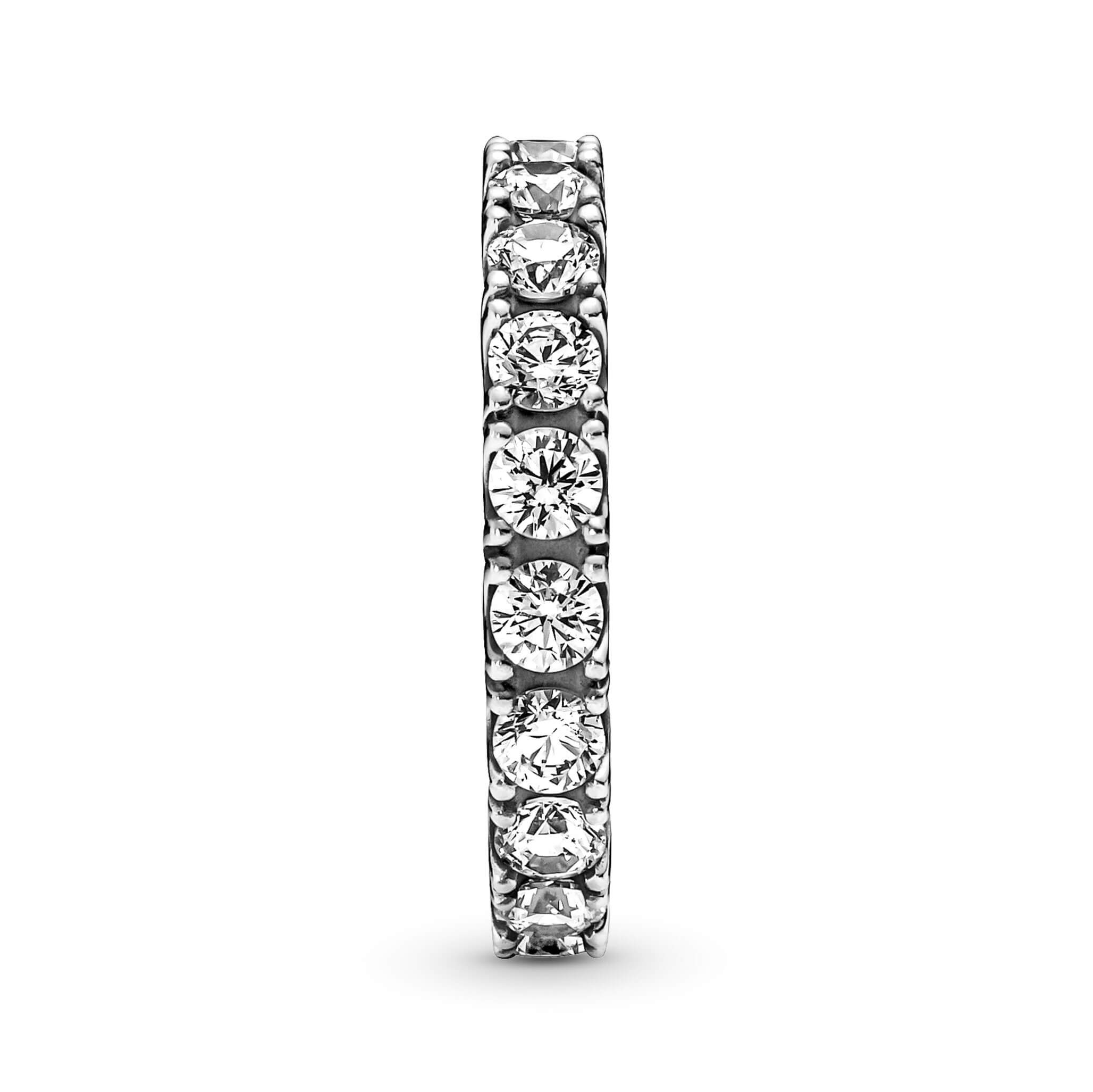 Pandora Clear Sparkling CZ Row Eternity Ring - 190050C01 | Ben Bridge ...