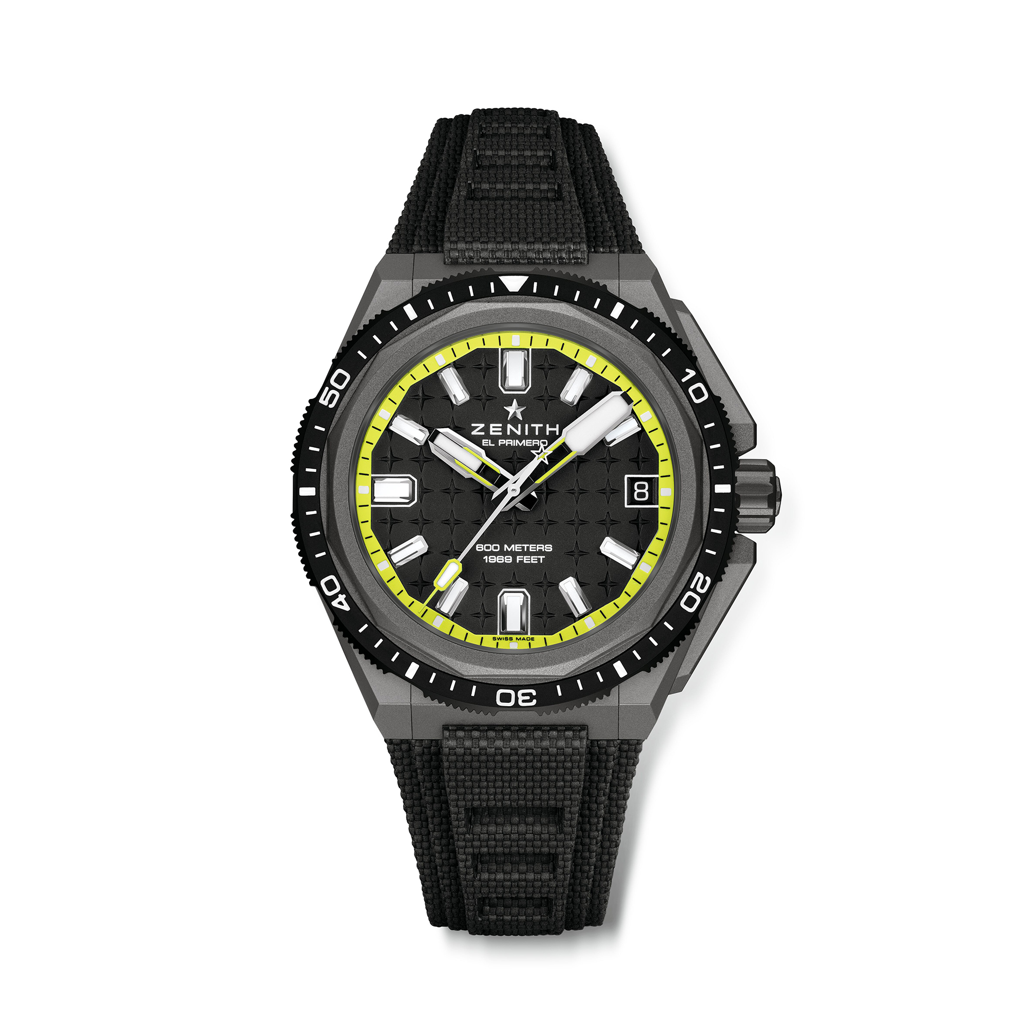 Zenith Defy Extreme Diver Black & Yellow Dial Watch, 42.5mm - Great ...