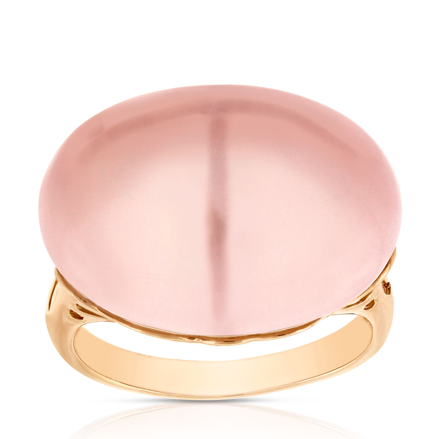 Rose Gold Pink Quartz Ring 14K | Ben Bridge Jeweler