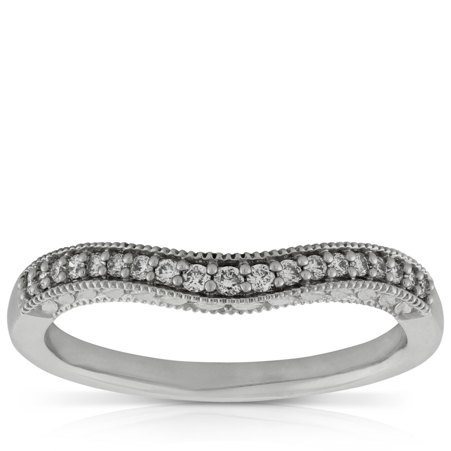 Diamond Contour Band 14K | Ben Bridge Jeweler