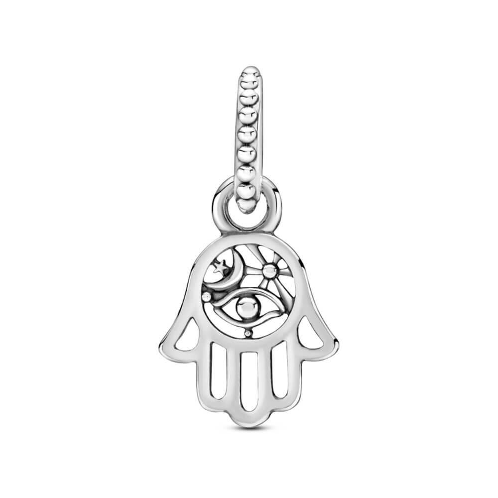 Pandora Protective Hamsa Hand Dangle Charm - 799144C00 | Ben Bridge Jeweler