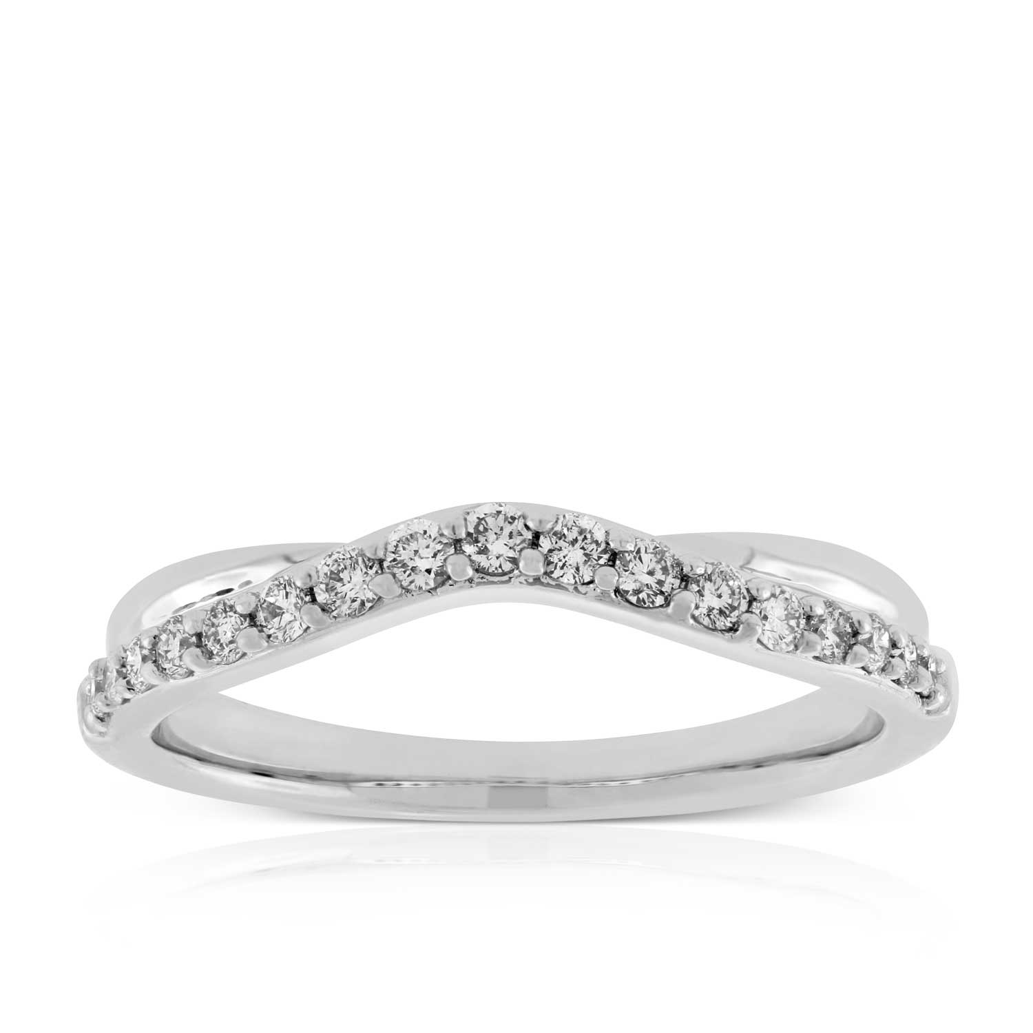 Diamond Contour Band 14K | Ben Bridge Jeweler