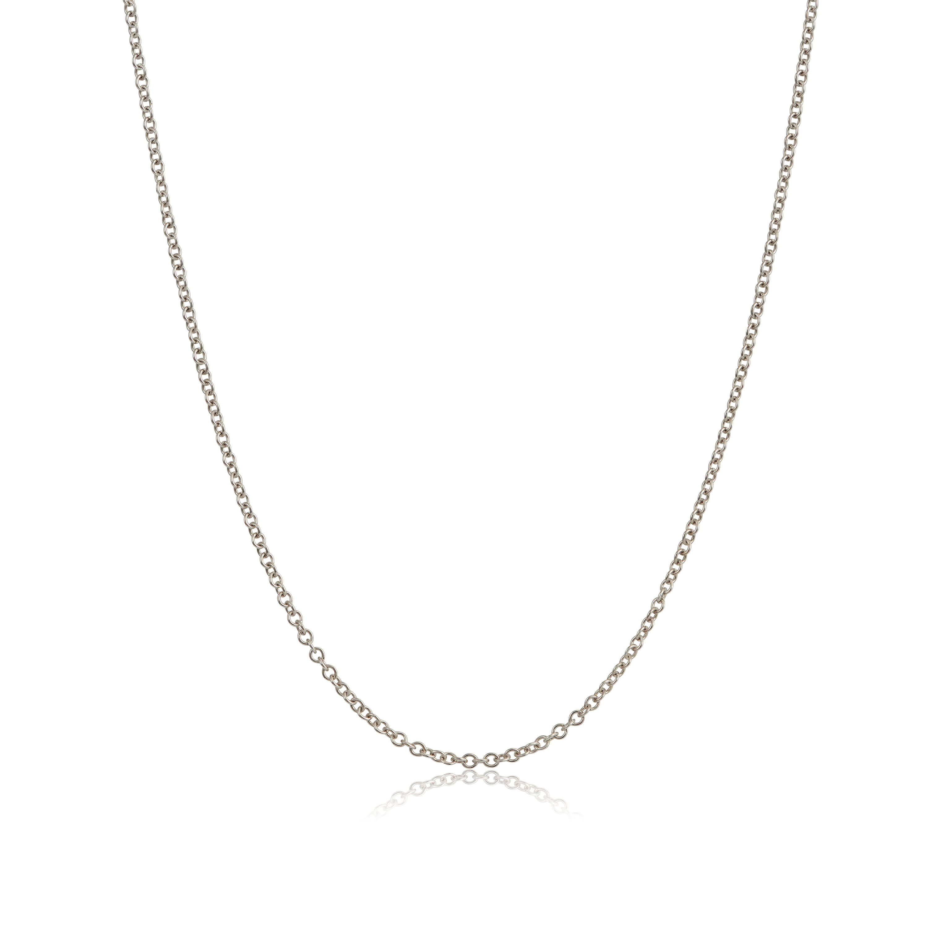 Adjustable Rolo Chain Necklace 18K, 18" | Ben Bridge Jeweler