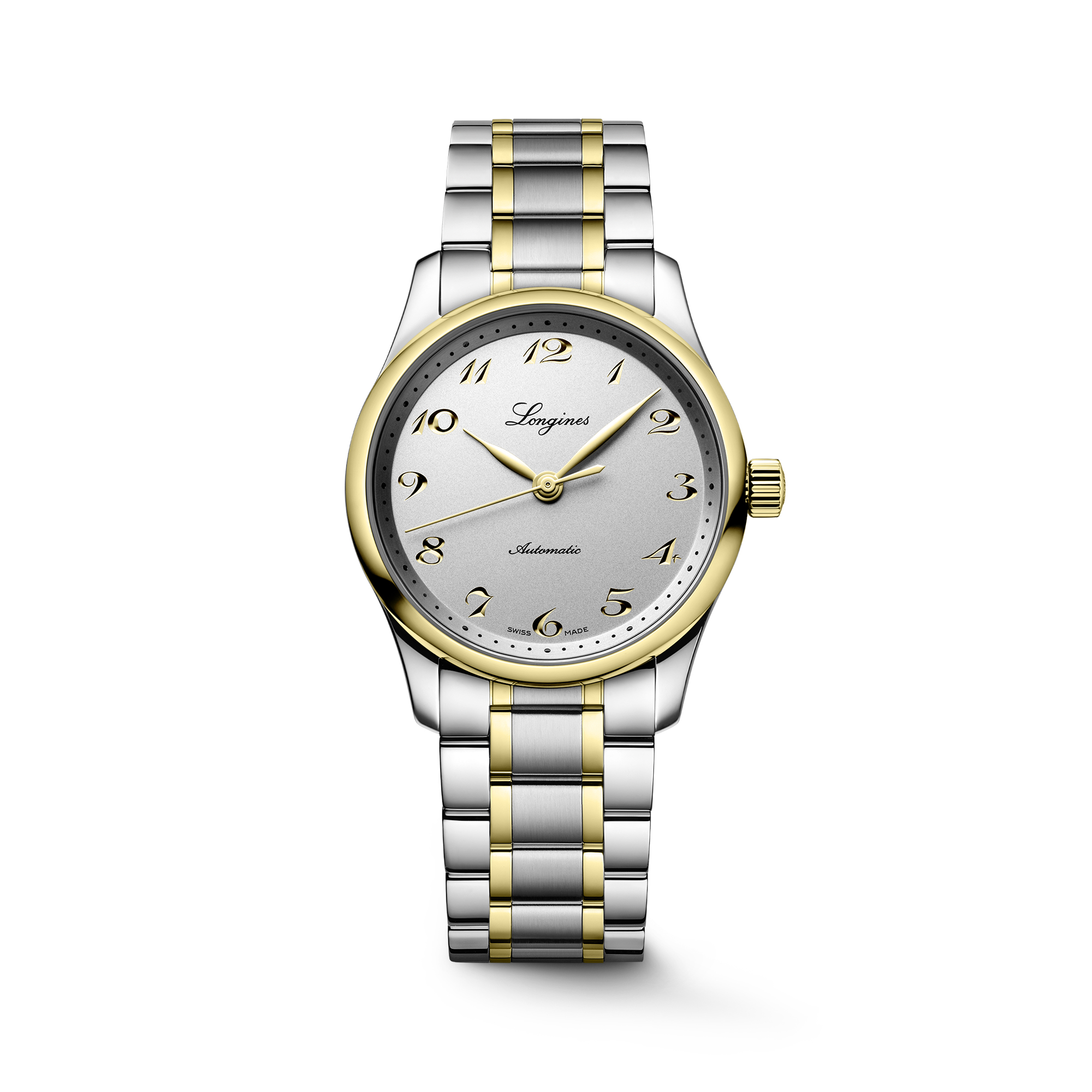 Longines Master Collection Silver Dial Watch, 34mm