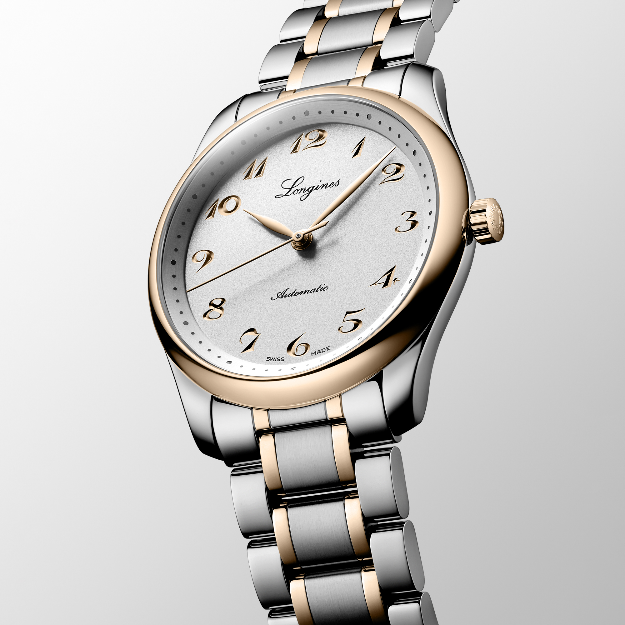 Longines Master Collection Silver Dial Watch, 40mm - Great Gifts Club