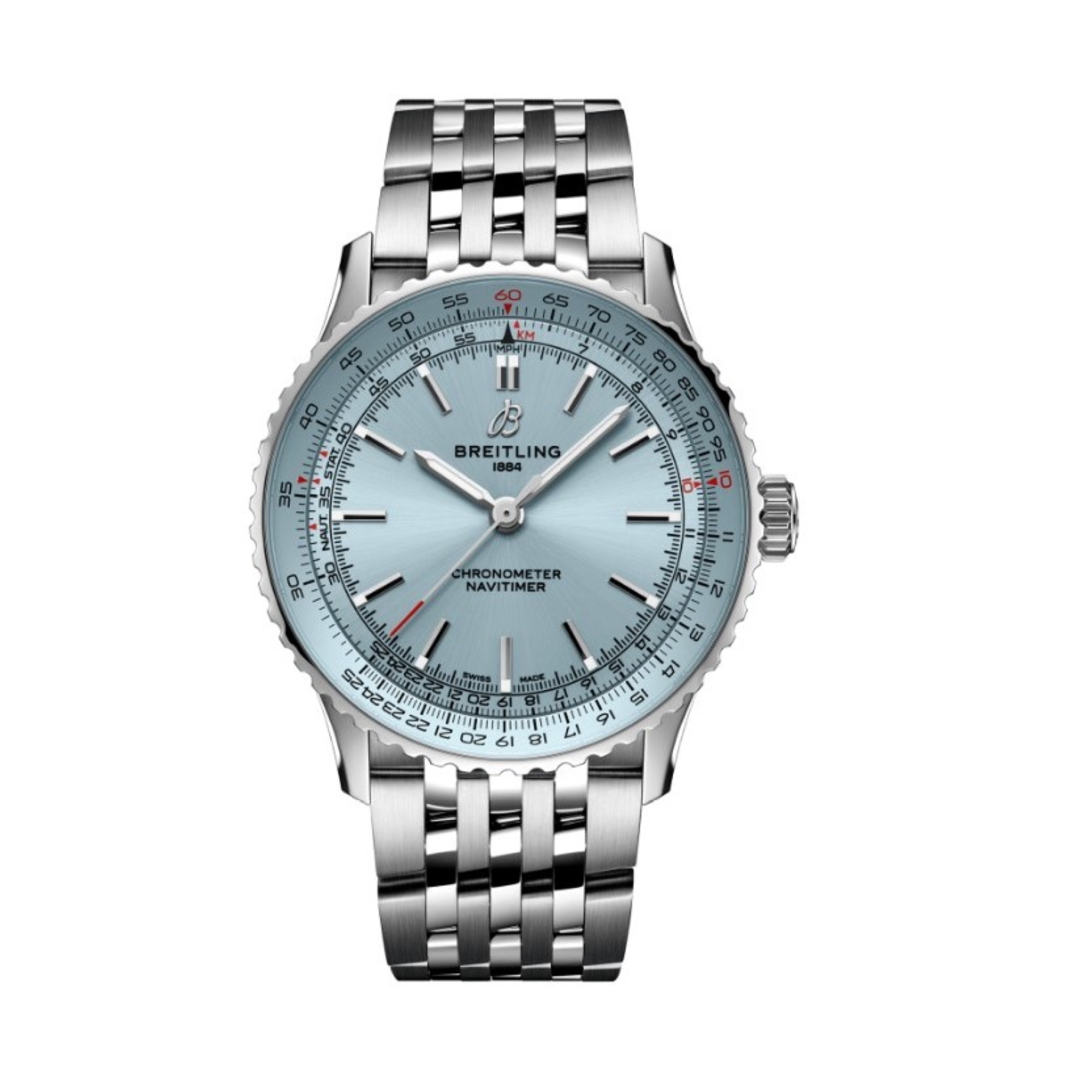 Breitling Navitimer Versatile Automatic Ice Blue Dial Watch, 41mm