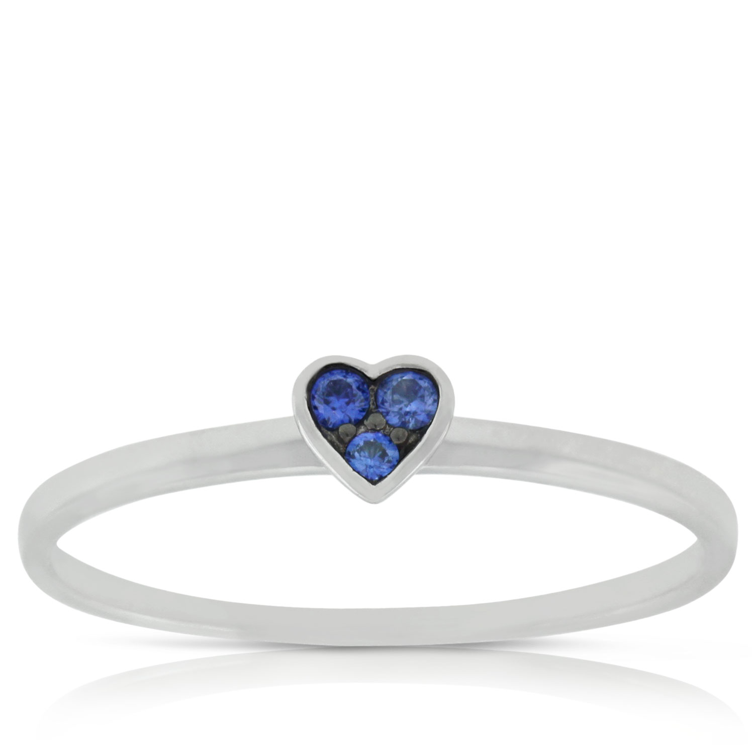 Sapphire Heart Ring 14K | Ben Bridge Jeweler